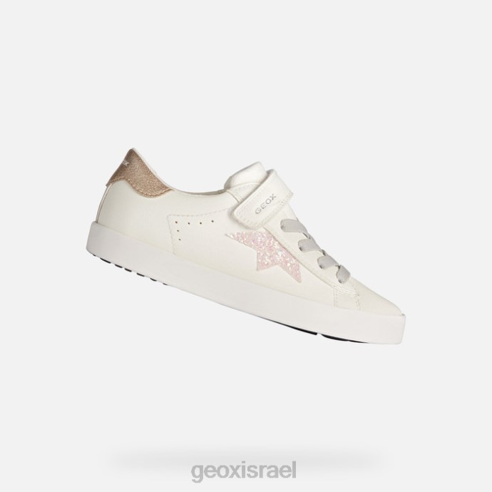 Geox ילדת קילווי לבן/ורוד 2V2T1863 - Geox Boots [2V2T1863] : קז'ואל ...