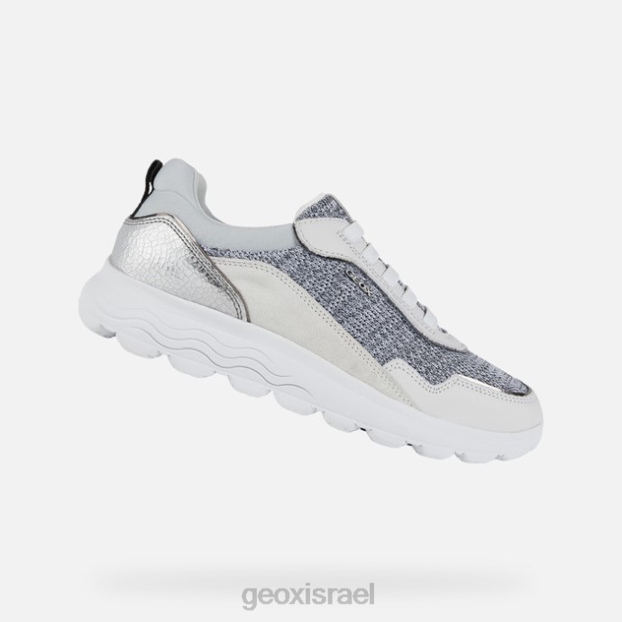 Geox אישה כדורית לָבָן 2V2T19 - Geox ישראל [2V2T19] : קז'ואל וקסם על ...